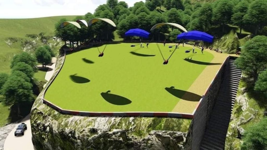 Seraïdi approuve le projet de construction du premier site de parapente ...